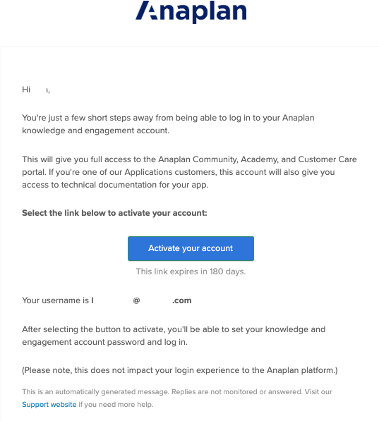 How to register and log in | Anaplan Support
